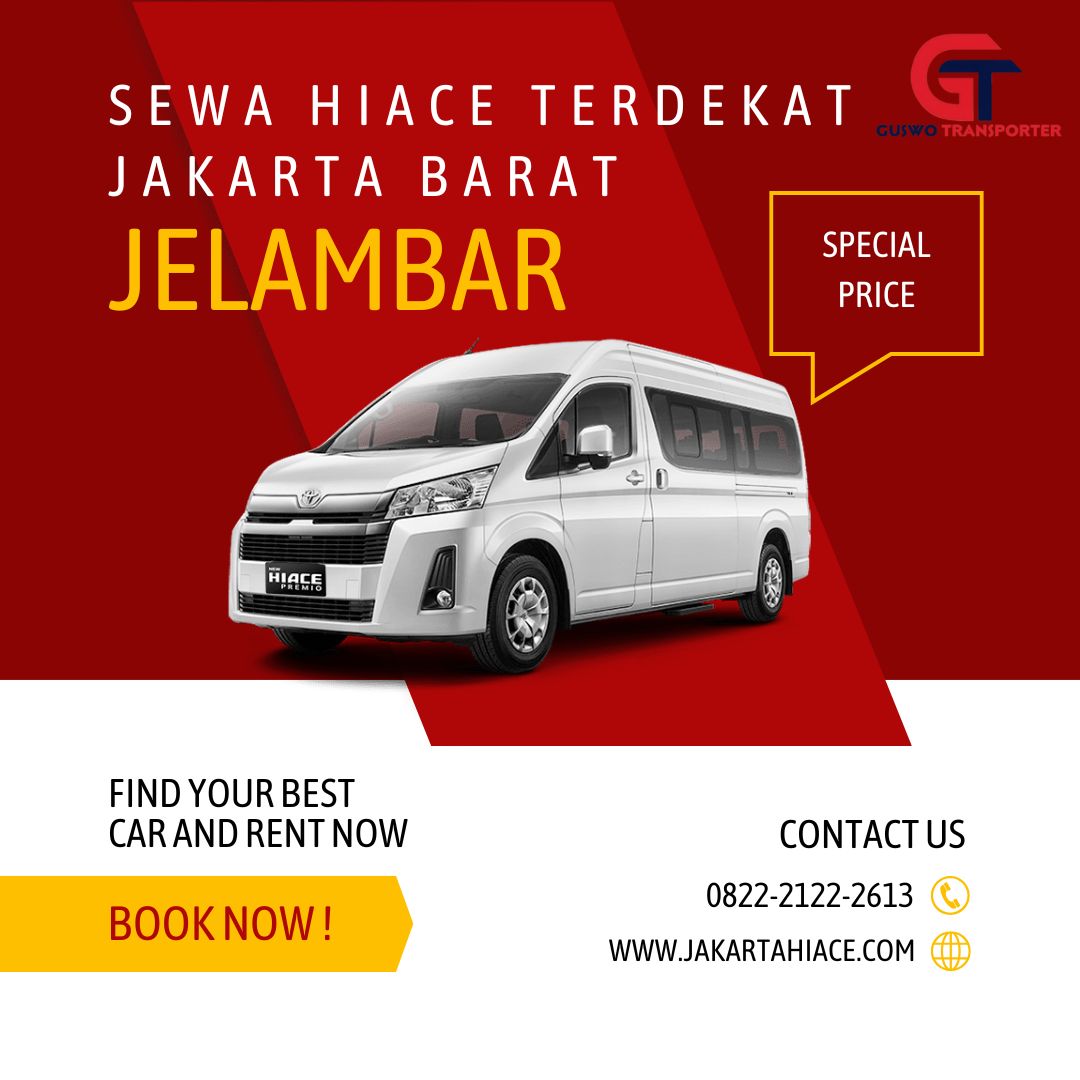 Sewa Hiace Terdekat Jelambar Grogol Petamburan Jakarta Barat - Sewa ...