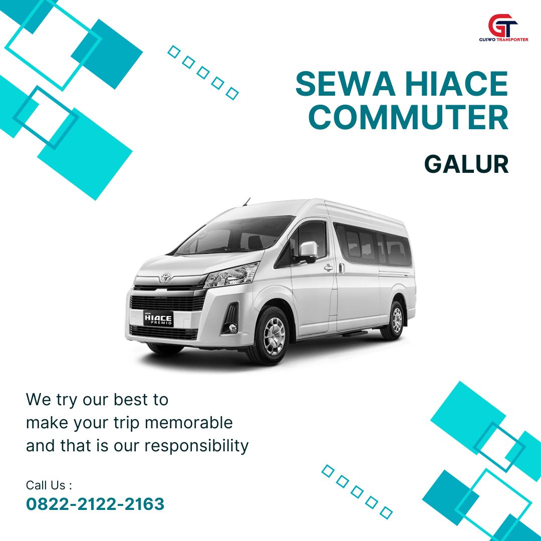 Sewa Hiace Commuter Galur Johar Baru Jakarta Pusat - Sewa Hiace Jakarta