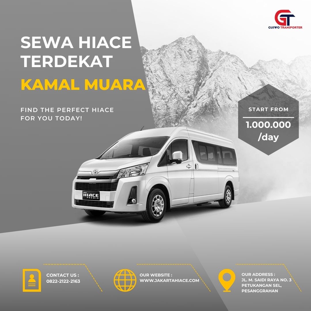 Sewa Hiace Terdekat Kamal Muara Penjaringan Jakarta Utara - Sewa Hiace ...