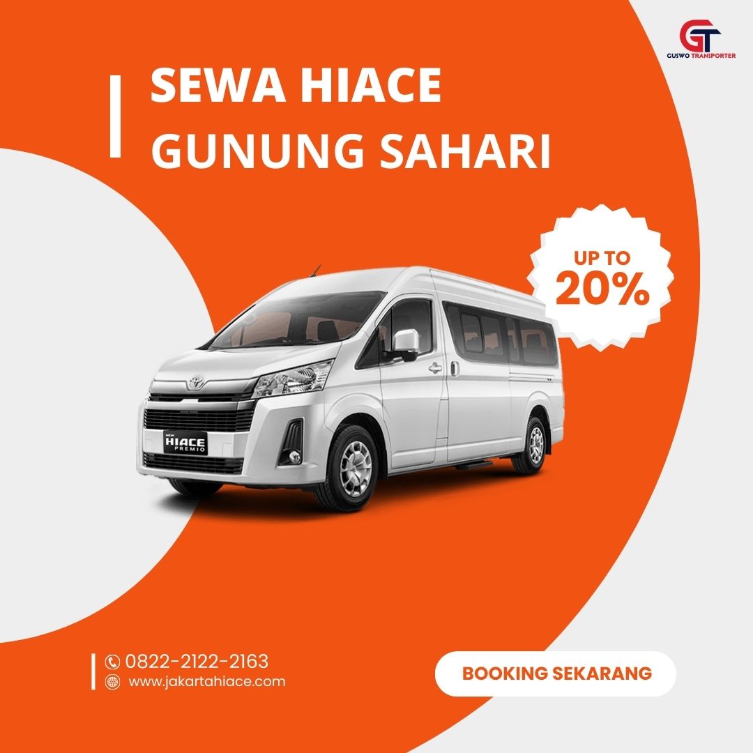 Sewa Hiace Gunung Sahari Selatan Jakarta Pusat - Sewa Hiace Jakarta