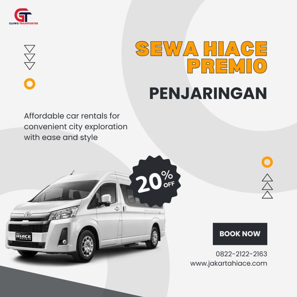 Sewa Hiace Premio Penjaringan Jakarta Utara - Sewa Hiace Jakarta