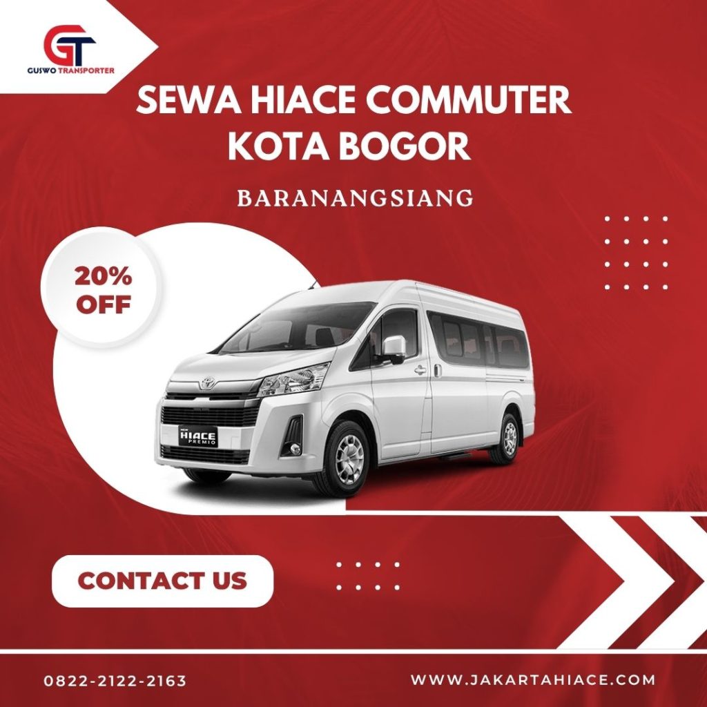 Sewa Hiace Commuter Baranangsiang Bogor Timur Kota Bogor - Sewa Hiace ...