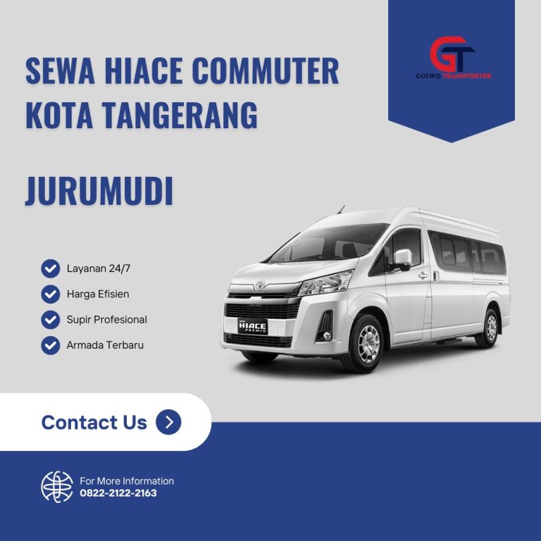 Sewa Hiace Commuter Jurumudi Benda Kota Tangerang - Sewa Hiace Jakarta