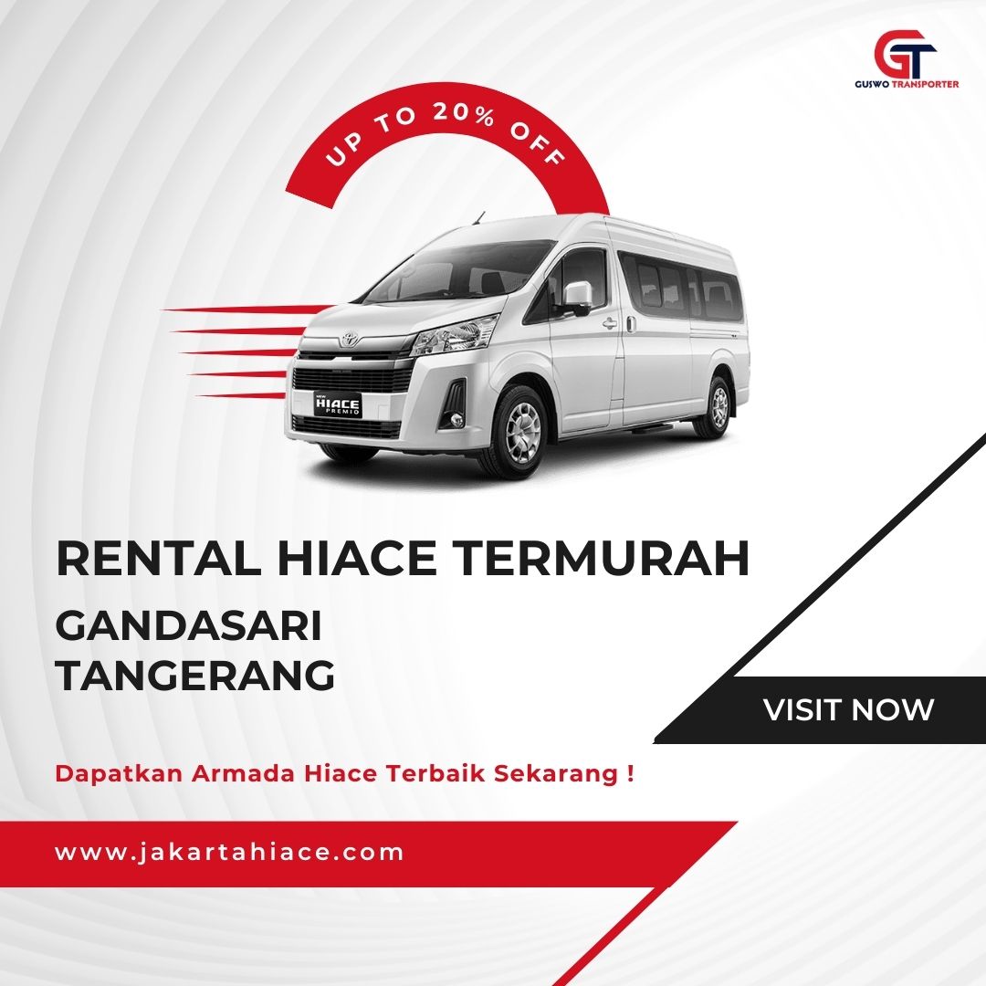 Rental Hiace Termurah Gandasari Jatiuwung Kota Tangerang - Sewa Hiace ...